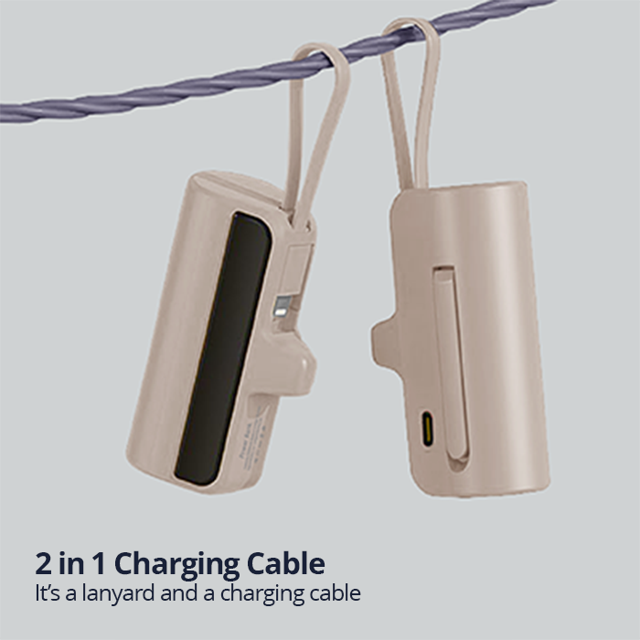PICO 2-in-1 Mini Power Bank - 5000mAh
